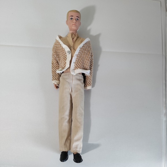 Mattel | Toys | Vintage Ken Doll Blue Eyed Blond Hair Full Outfit ...